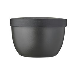 Mepal Snackpot "To Go" Ellipse ¦ schwarz ¦ Kunststoff ¦ Maße (cm): H: 7,6 Ø: [10.7] » Sconto