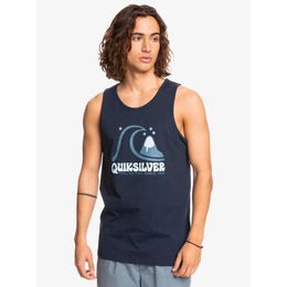 Quiksilver Tanktop &raquo;Mellow Tone&laquo; blau XS XS Stoff: leichter Baumwoll-Jersey