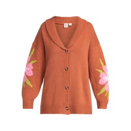 Roxy Cardigan »Hand On Heart« Cedar Wood XS XS Material: Schweres Acrylgewebe [5 gg]