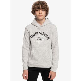 Quiksilver Kapuzensweatshirt &raquo;Keller Art&laquo; Light Grey Heather 12(148-156cm) 12(148-156cm) Stoff: Baumwoll- /Polyestergemisch [280 g/m2]