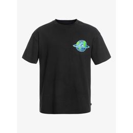 Quiksilver T-Shirt »Ocean Made« Black XS XS Material: Leichter Jersey-Stoff aus Bio-Baumwolle