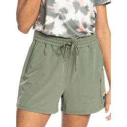 Roxy Funktionsshorts »Summer Nostalgia« Deep Lichen Green L L Material: Windbreaker-Stoff mit...