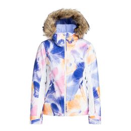 Roxy Snowboardjacke »Jet Ski« Bright White Pansy Pansy XL XL Umweltfreundliche Materialien: Leinwandgewebe...
