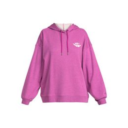 Roxy Kapuzensweatshirt &raquo;Lights Out B&laquo; Vivid Viola XL XL Material: Meliertes Frottee-Mischgewebe aus...