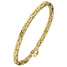 Armband Jobo Armbänder Gr. Gelbgold 333, goldfarben (gelbgold 333) Damen Königsarmband 333 Gold massiv 19 cm