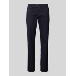 MAC Slim Fit Hose mit Label-Applikation Modell 'Lennox'