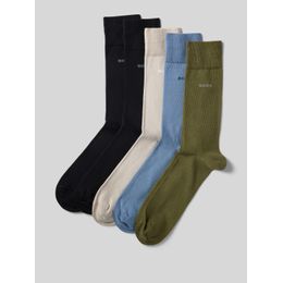 BOSS Socken mit Label-Detail im 5er-Pack