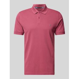 Christian Berg Poloshirt mit Label-Detail