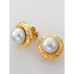 WITT Damen Ohrstecker, Gelbgold 375, Größe 0