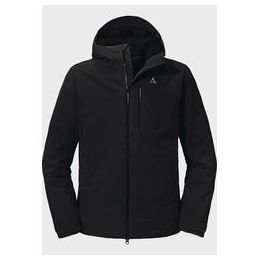 Schöffel Outdoorjacke SCHÖFFEL "Jacket Torspitze M" Gr. 52, schwarz (9990, schwarz) Herren Jacken