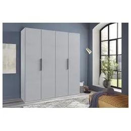 Kleiderschrank WIMEX "Level by fresh to go" Schränke Gr. B/H/T: 200 cm x 216 cm x 58 cm, 4 St., weiß (weiß, light grey) ohne Schubladen