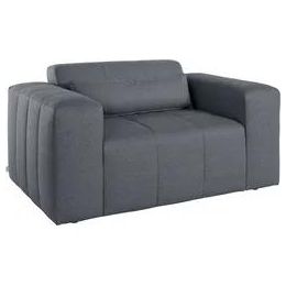 Loveseat "Maileen Sessel", grau, B:142cm H:74cm T:90cm, 100% Polyester, LeGer Home by Lena Gercke, Sessel, XXL-Sessel, passend zur Modulserie "Maileen" - separat stellbar