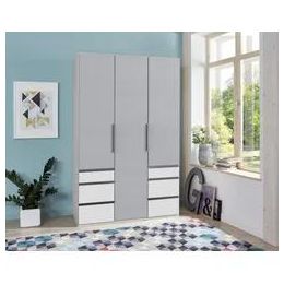 Kleiderschrank WIMEX "Level by fresh to go" Schränke Gr. B/H/T: 150 cm x 216 cm x 58 cm, 3 St., weiß (weiß, light grey) mit Schubladen