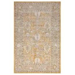 Teppich NORTHRUGS "Luxor" Teppiche Gr. B: 155cm, 3mm, L: 235cm, goldfarben In-& Outdoor, Läufer, Wetterfest, Balkon, Wohnzimmer, Orient