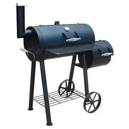 Smoker El Fuego "Edmondton" Grills Gr. B/H/T: 121 cm x 124 cm x 66 cm, schwarz BxTxH: 121x66x124 cm