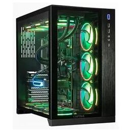 Captiva Gaming-PC "Highend Gaming I82-124" Computer Gr. Microsoft Windows 11 Home (64 Bit), 64 GB RAM 2000 GB SSD, schwarz Bestseller