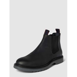 Jack & Jones Chelsea Boots aus Leder-Mix Modell 'LEYTON'