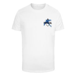 Mister Tee T-Shirt 'Andorinha Portuguesa' Herren Gr&ouml;&szlig;e XS dunkelblau / schwarz / wei&szlig;