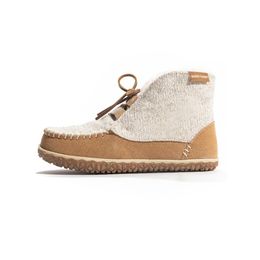 Minnetonka Stiefelette 'Torrey' Damen Größe 42 beige / hellbraun Winterschuhe