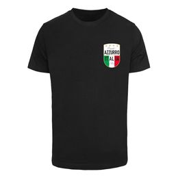 Mister Tee Shirt 'Azurro Italia' male Black size S