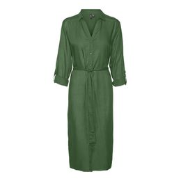 V&eacute;ro Moda VERO MODA Blusenkleid ' BUMPY ' Damen Gr&ouml;&szlig;e 34 gr&uuml;n Winterkleid