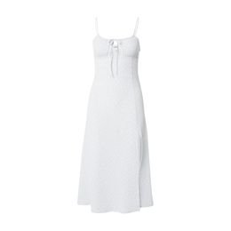 MONKI Kleid Damen Gr&ouml;&szlig;e 38 hellblau / wei&szlig;
