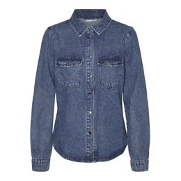 V&eacute;ro Moda VERO MODA Bluse 'VMJennie' Damen Gr&ouml;&szlig;e XXL blue denim