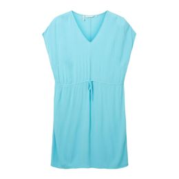 Tom Tailor Women + Kleid Damen Gr&ouml;&szlig;e 46 hellblau Winterkleid