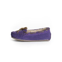 Minnetonka Flats 'Cassie' boy Purple size 34