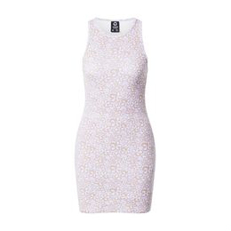 Afends Kleid 'Digital Daisy' Damen Größe 36 hellbraun / pastelllila / weiß Winterkleid