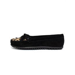Minnetonka Moccasins 'Kilty Plus' female Black size 42
