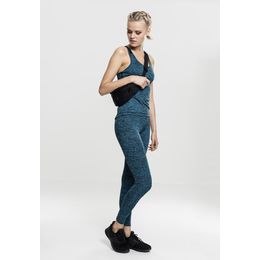 Urban Classics Top Damen Gr&ouml;&szlig;e M t&uuml;rkis / schwarz