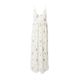 Véro Moda VERO MODA Kleid 'VMPAGE' Damen Größe 42 beige / blau / hellblau / braun Winterkleid