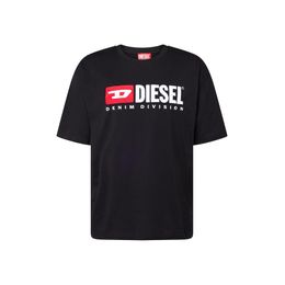 Diesel T-Shirt 'T-Boxt-Div' Herren Größe XXXL rot / schwarz / offwhite