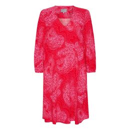Culture Kleid 'Polly' Damen Gr&ouml;&szlig;e 44 pink / rot Winterkleid