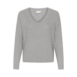 Kaffe Pullover 'Lola' Damen Gr&ouml;&szlig;e S grau
