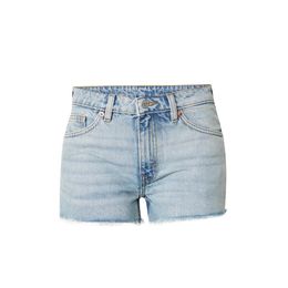 MONKI Shorts Damen Größe 25 blau