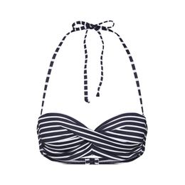 s.Oliver Bikini-Top 'Hill' Damen Größe 75 schwarz / weiß
