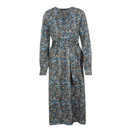 Vero Moda Tall Kleid 'LULU' Damen Größe 34 blau / braun / schwarz / weiß Winterkleid