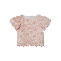 name it Bluse M&auml;dchen Gr&ouml;&szlig;e 134/140 beige / rosa