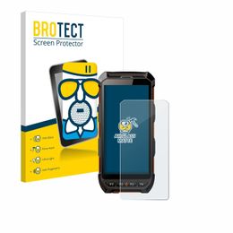 BROTECT Displayschutzglas Schutzglas für iDTronic C9 RED, Schutzfolie Display Schutz Glas Folie matt, weiß