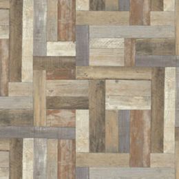 Internethandel Pfordt Vinylboden PVC CV Bodenbelag Holz Pine Trend Mehrfarbig 2 Meter breite