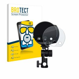 BROTECT Displayschutzglas Schutzglas für Profoto B10X, Schutzfolie Display Schutz Glas Folie matt, weiß