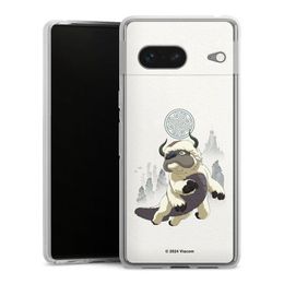 DeinDesign Handyhülle Avatar - Der Herr der Elemente Appa Offizielles Lizenzprodukt Appa, Google Pixel 7 Silikon Hülle Bumper Case Handy Schutzhülle