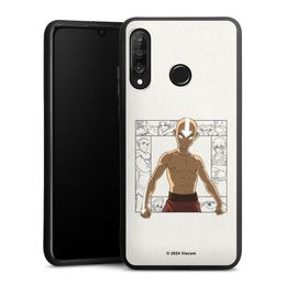 DeinDesign Handyhülle Avatar - Der Herr der Elemente Offizielles Lizenzprodukt Aang, Huawei P30 Lite Silikon Hülle Premium Case Handy Schutzhülle