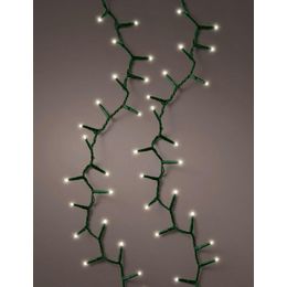 Lumineo Weihnachtsbaumkugel LED Lichterkette grŸn 1100 cm, grün