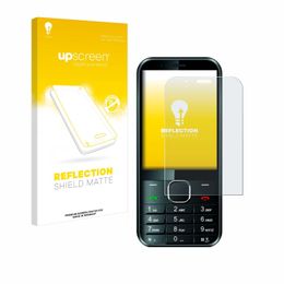 upscreen Displayschutzfolie Schutzfolie für Maxcom MM334, 1 Stück, Displayschutz Schutz Folie Matt Entspiegelungsfolie, weiß