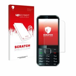 upscreen Displayschutzfolie Schutzfolie für Maxcom MM334, 1 Stück, Displayschutz Schutz Folie Klar Transparent, weiß