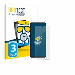 BROTECT Displayschutzglas Schutzglas für Oppo A79 5G, 3 Stück, Schutzfolie Display Schutz Glas Folie matt, weiß