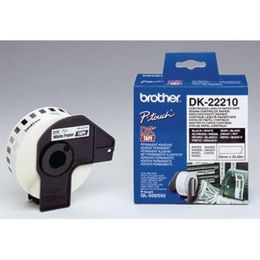 Brother Etiketten Adress-Etiketten DK-22210 für QL-500/550(29mm)